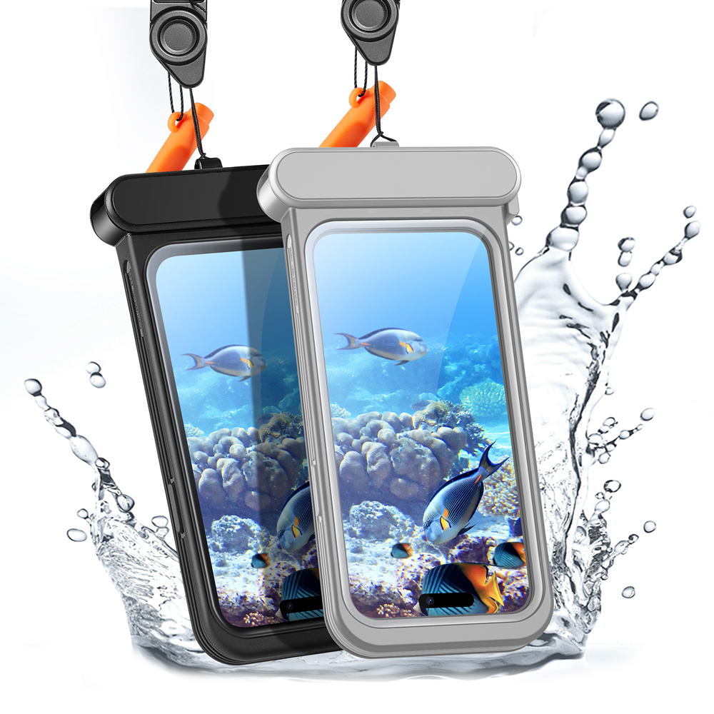 ESR for iPhone 15 14 Pro Max IPX8 Floating Waterproof Cell Phone Bag for 14 13 15 Underwater ...
