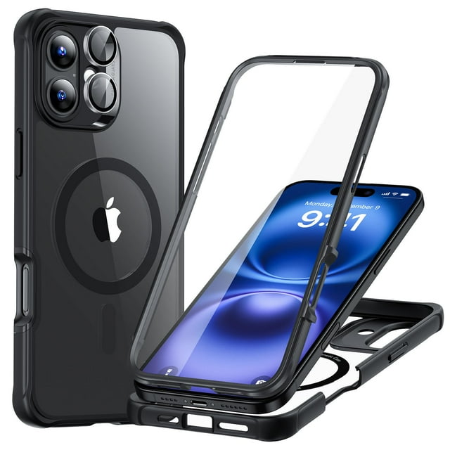 ESR for iPhone 16 Plus Case, Compatible with MagSafe, Full-Body Military-Grade Drop Proof Case ...