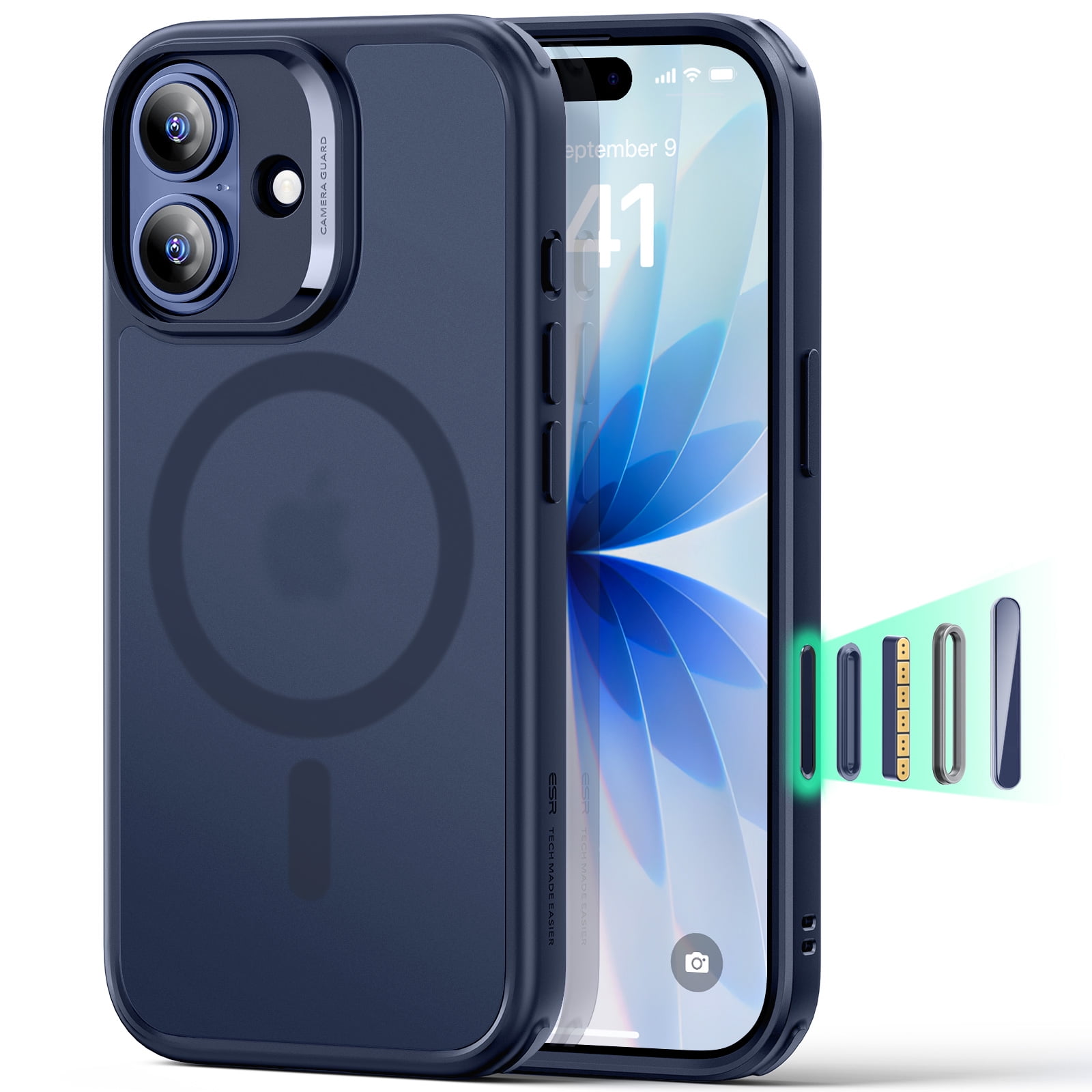 ESR iPhone 17 Pro Max Case, Magnetic Phone Case for iPhone 17 Pro Max ...