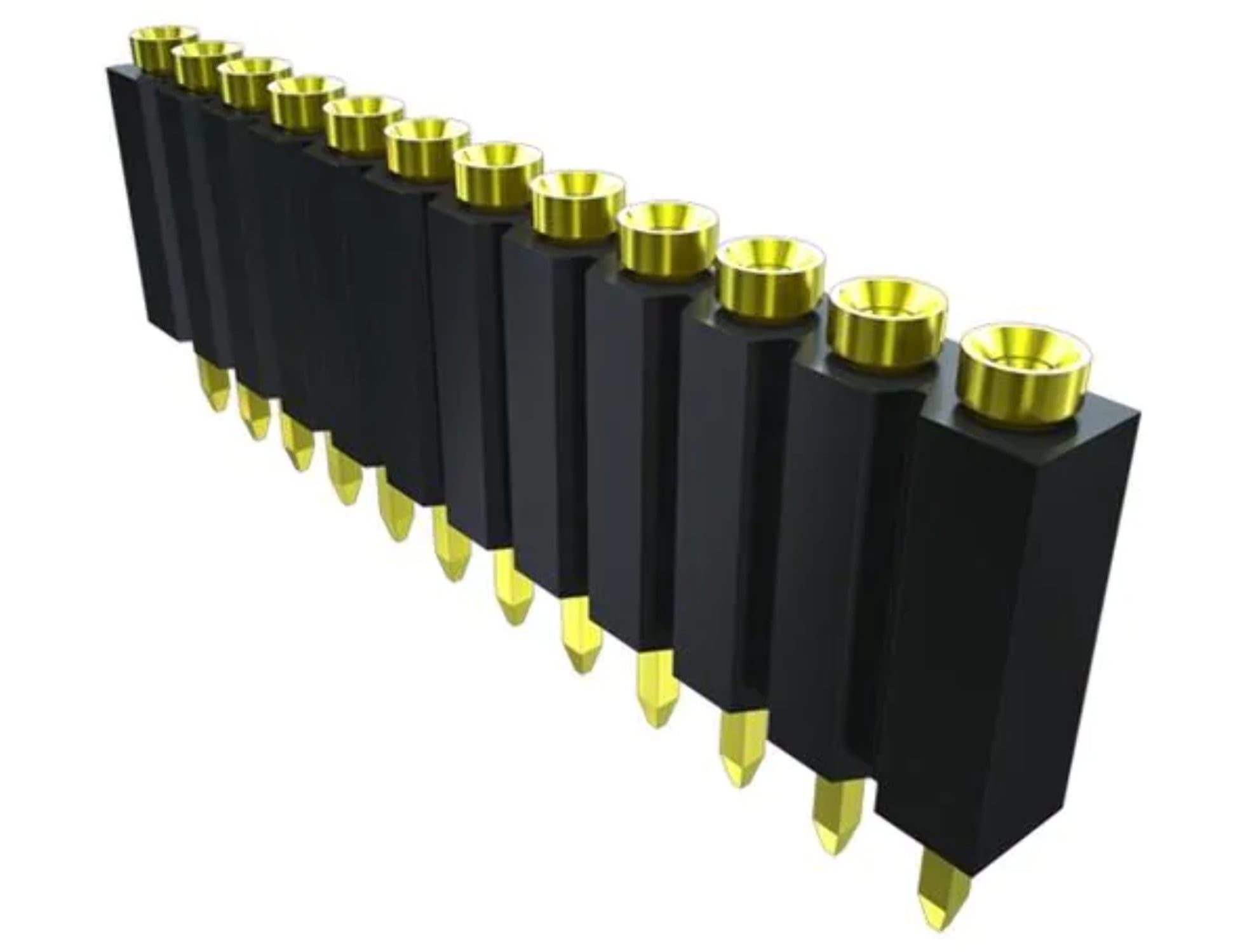 ESS-130-G-03 30 Position Elevated Socket Connector Elevated socket ...