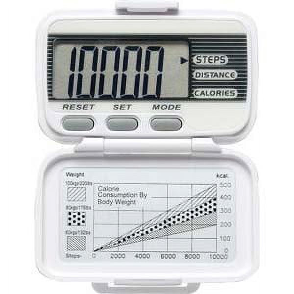 ESSENTIAL Digital Pedometer XL-15 - Walmart.com