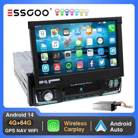 Android Single Din Car Stereos in Single Din Car Stereos - Walmart.com