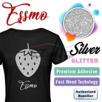 ESSMO Confetti Glitter Heat Transfer Vinyl HTV Sheet T-Shirt 20" Wide ...