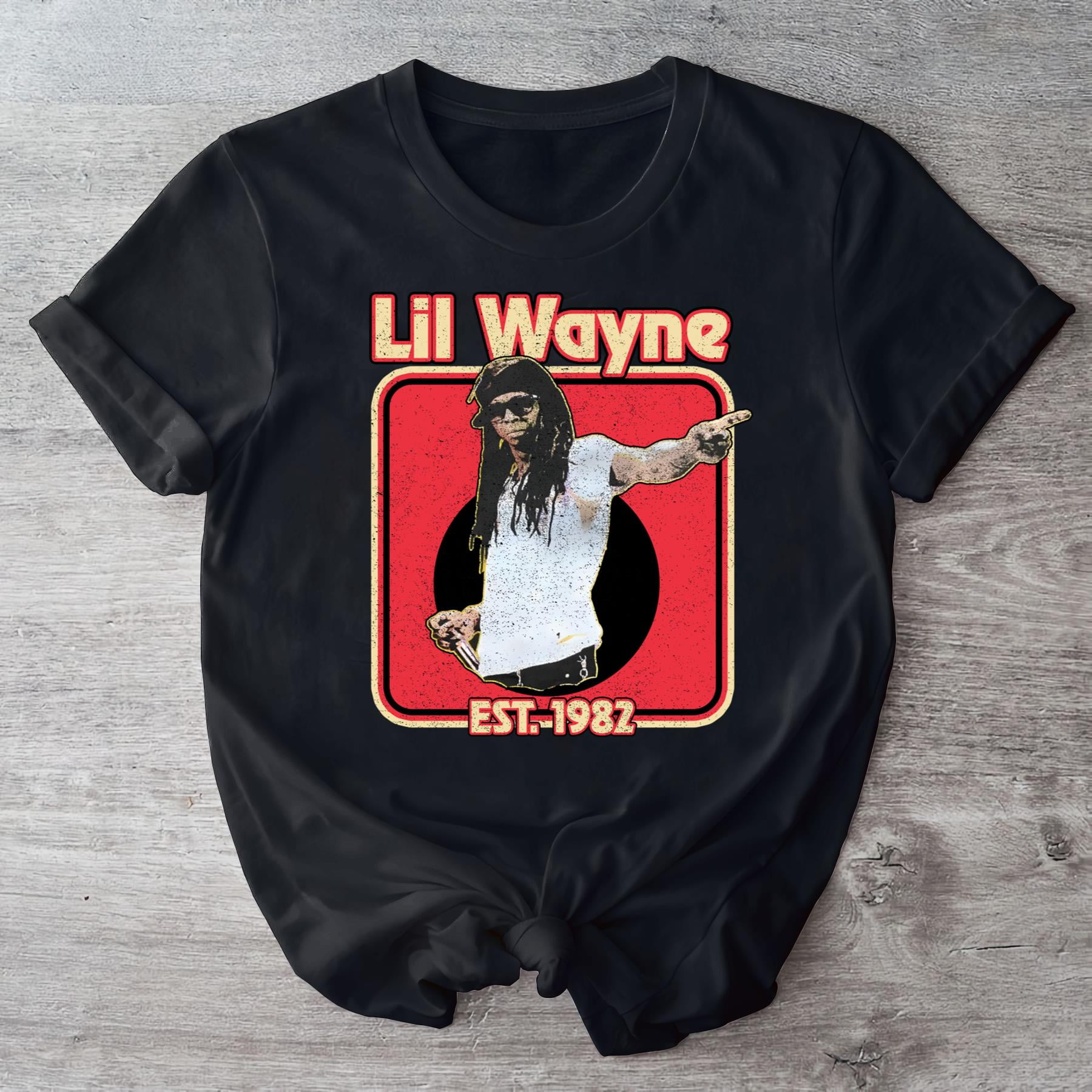 EST 1982 Vintage Rap Graphic Shirt – 2000s Hip Hop Era Tribute, Retro ...