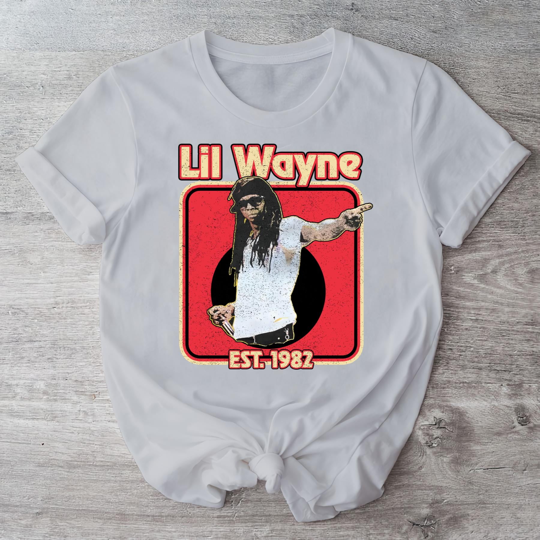 EST 1982 Vintage Rap Graphic Shirt – 2000s Hip Hop Era Tribute, Retro ...