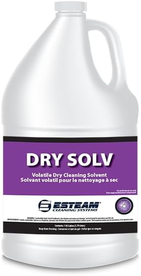 ESTEAM Dry Solv Volatile Dry Solvent, for Cleaning All Fabrics or ...