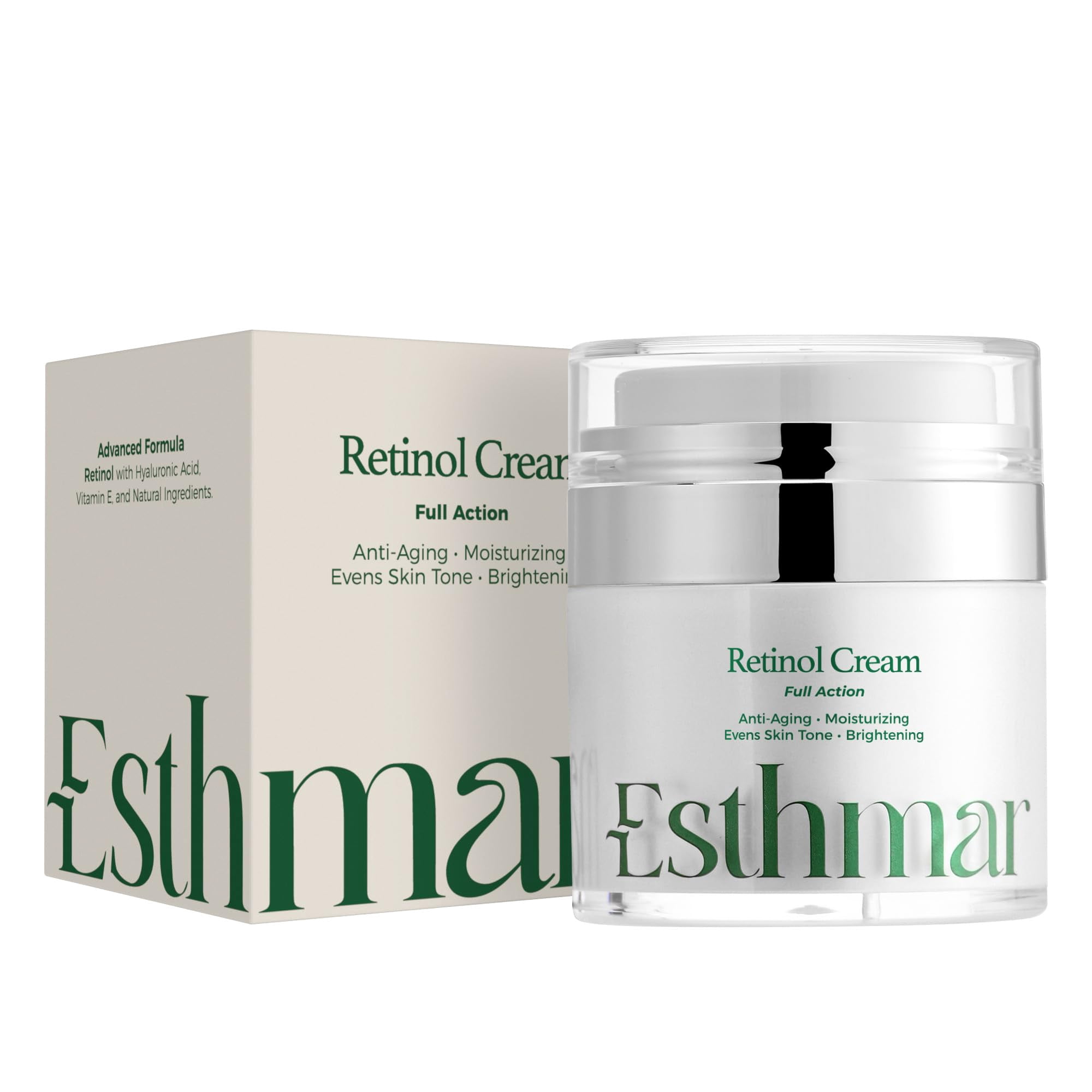 ESTHMAR NEW ADVANCED RETINOL FORMULA FOR FACE & NECK, MOISTURIZING ...