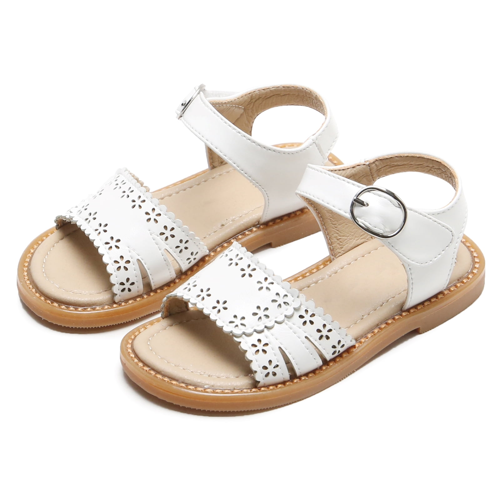 ESTINE Toddler Girl Open Toe Lightweight Summer Female Casual Dress ...