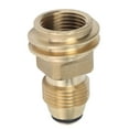 ESTINK Gas Tank Conversion Connector,G1/2 Female Thread Propane Tank ...