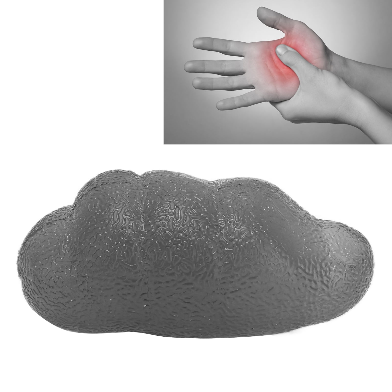 ESTINK Hand Therapy Balls, Stress Relief Ball, Finger Ball Multiple Resistance Exercise Gel ...