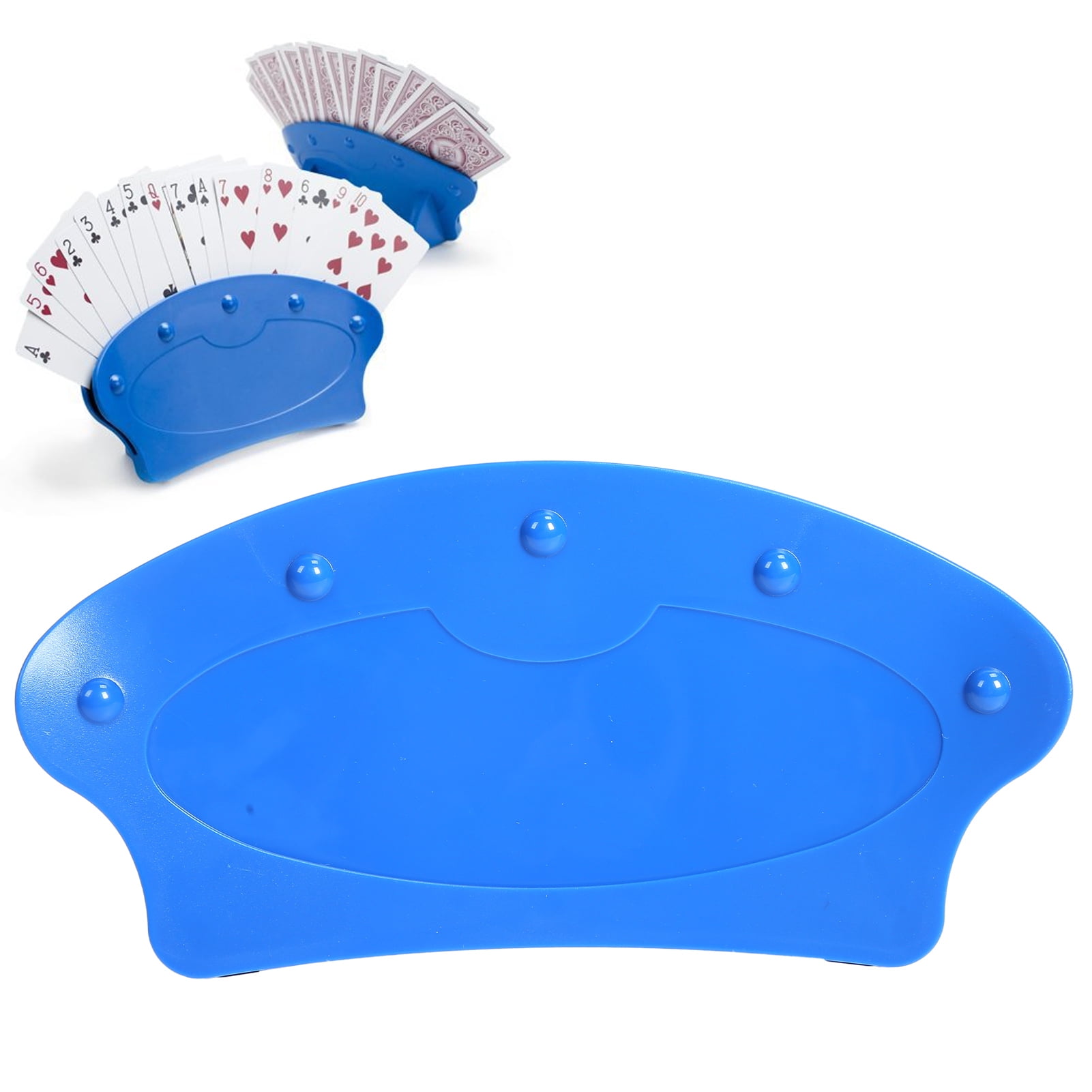 ESTINK Hands‑ Playing Card Tray, Plastic Poker Cards Holder Tray Rack ...