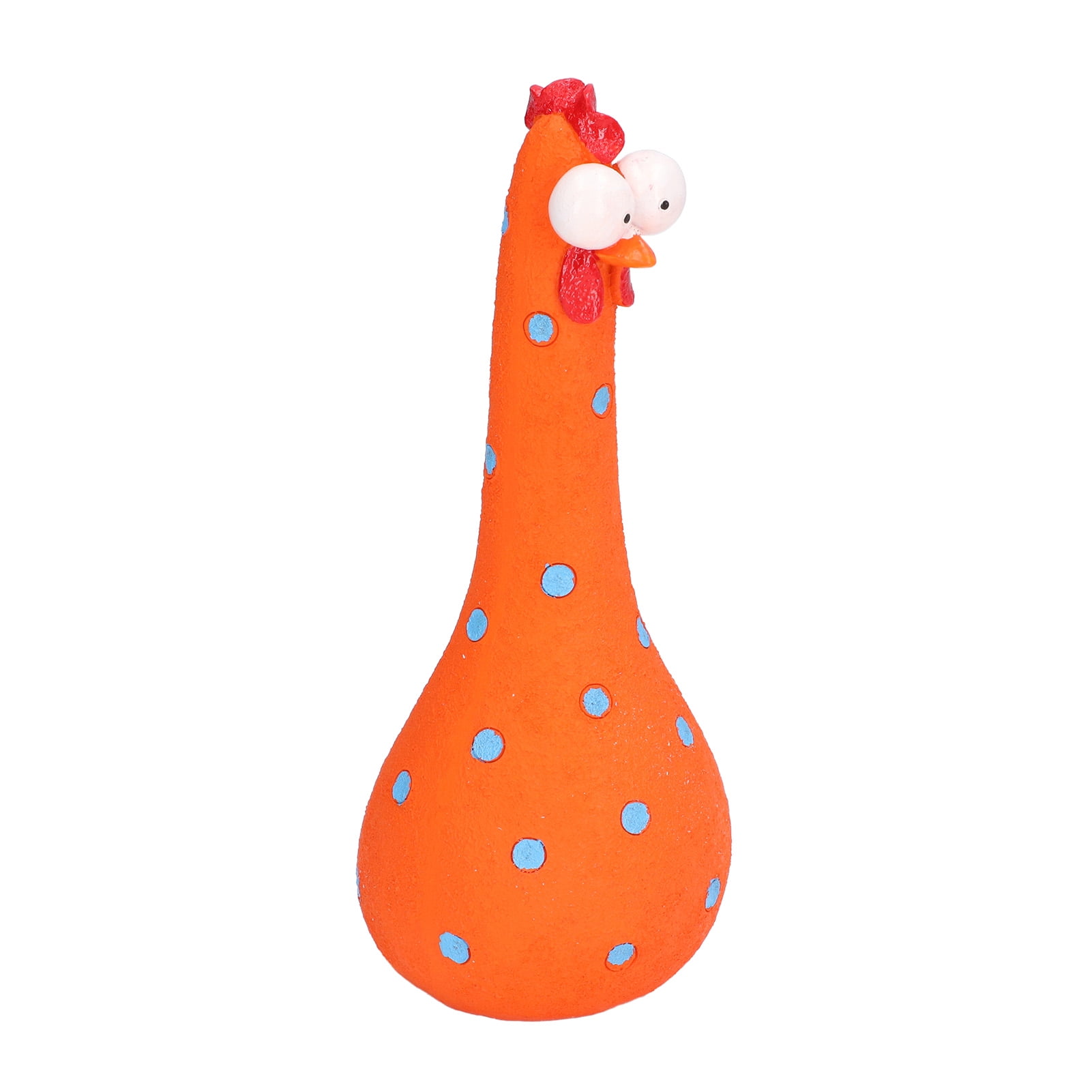 ESTINK Outdoor Animal Statues,Chicken Statue Long Neck Microlandschaft ...