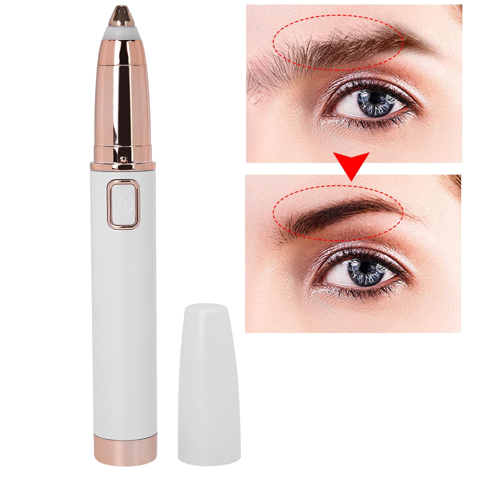 ESTINK Portable Eyebrow Shaver,Eyebrow Trimmer,Professional Electric ...