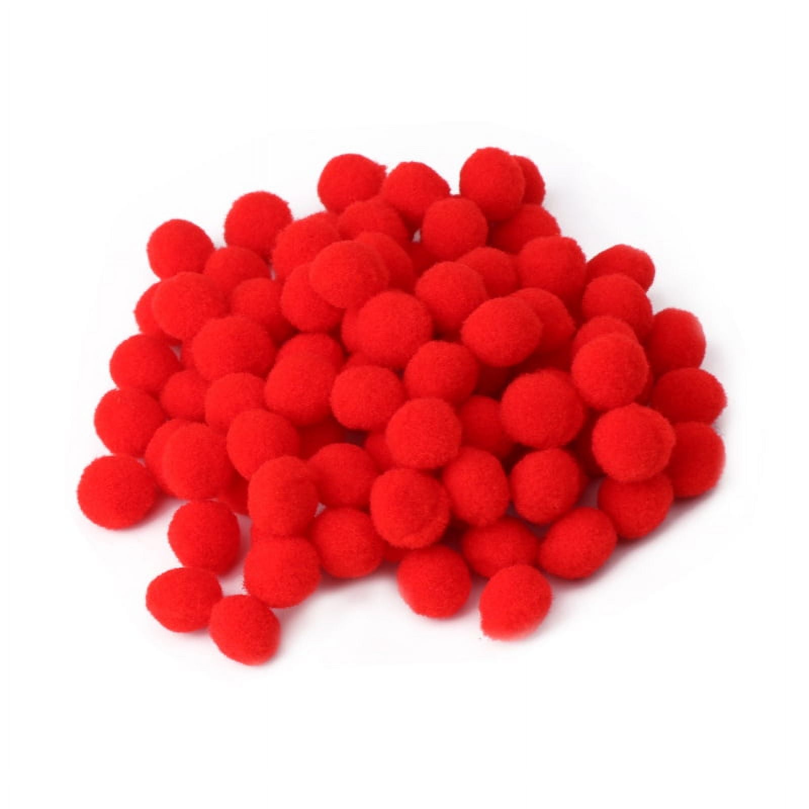 ESTONE 100Pcs Multi Purpose Pom Poms Round Balls Craft Making Tools DIY ...