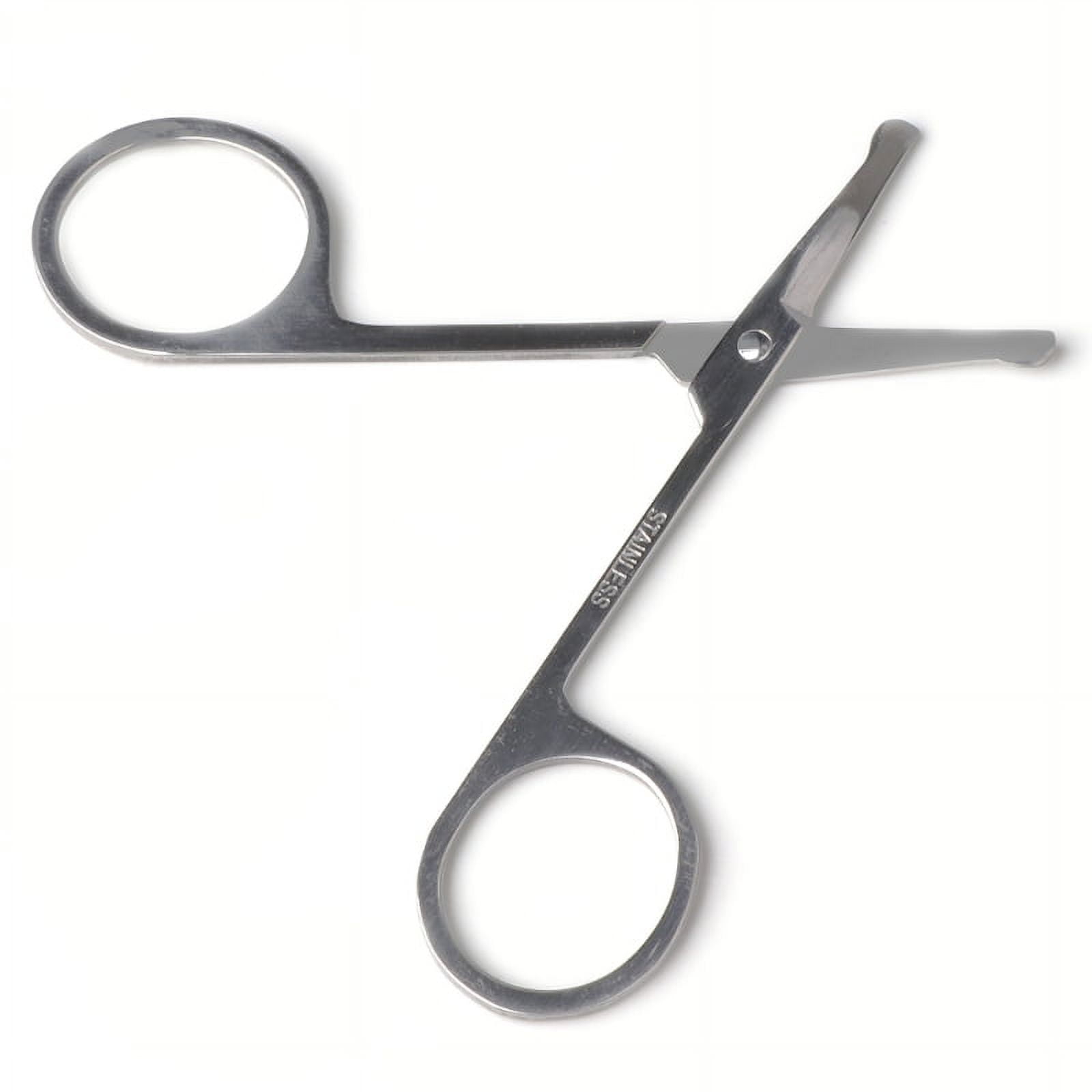 ESTONE Fashion Stainless Steel Nose Hair Scissors Ear Facial Trimmers ...