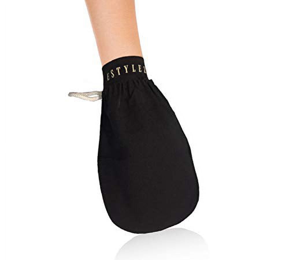 ESTYLEZ Pack of 2 Body Exfoliating Gloves - Coarse Exfoliator Mitts ...