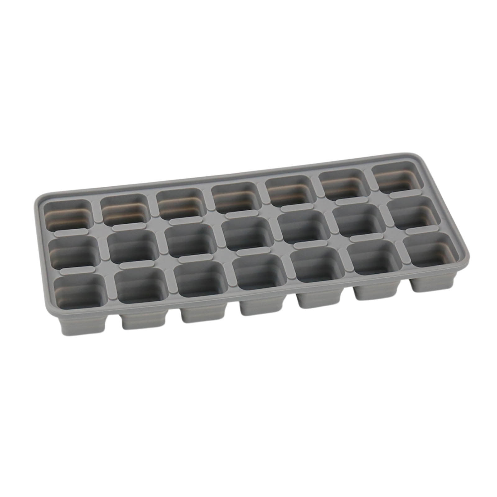 ESULOMP 21 Cell Silicone Folding Ice Cell Ice Maker Container Folding ...