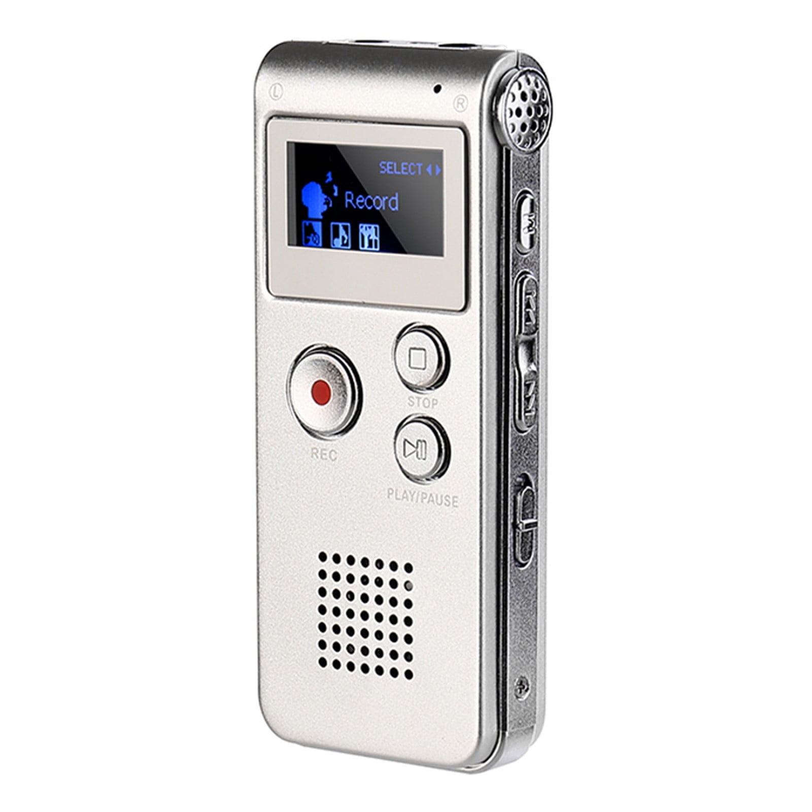 ESULOMP 8BG Digital Voice Recorder Sound Recorder Audio MP3 Player ...