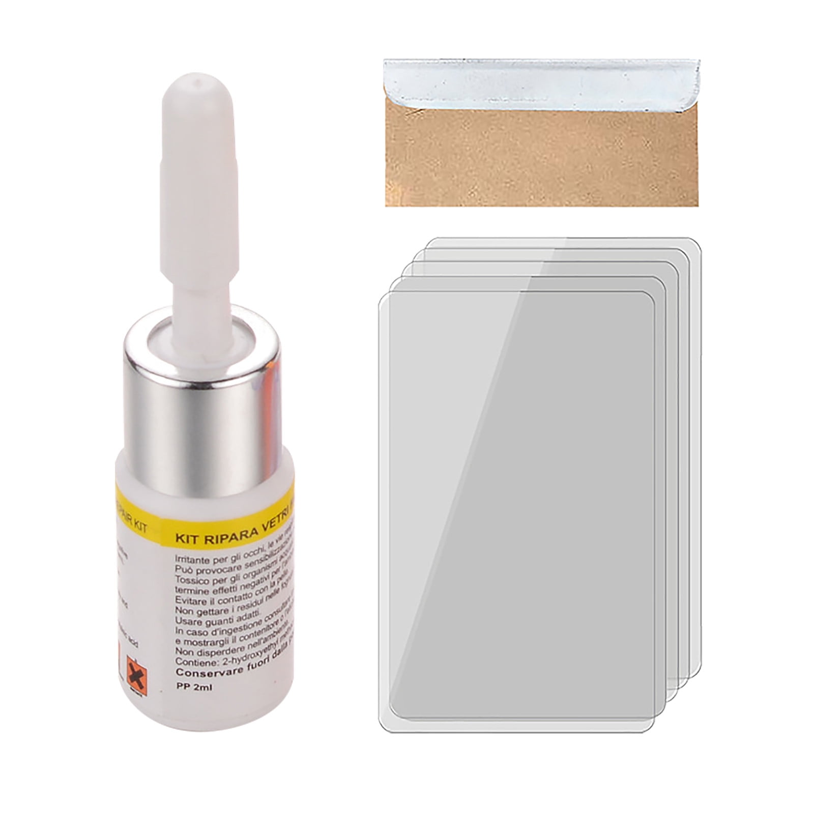 ESULOMP Auto Glass Repair Fluid,Glass RepairTool,Windshield Crack ...