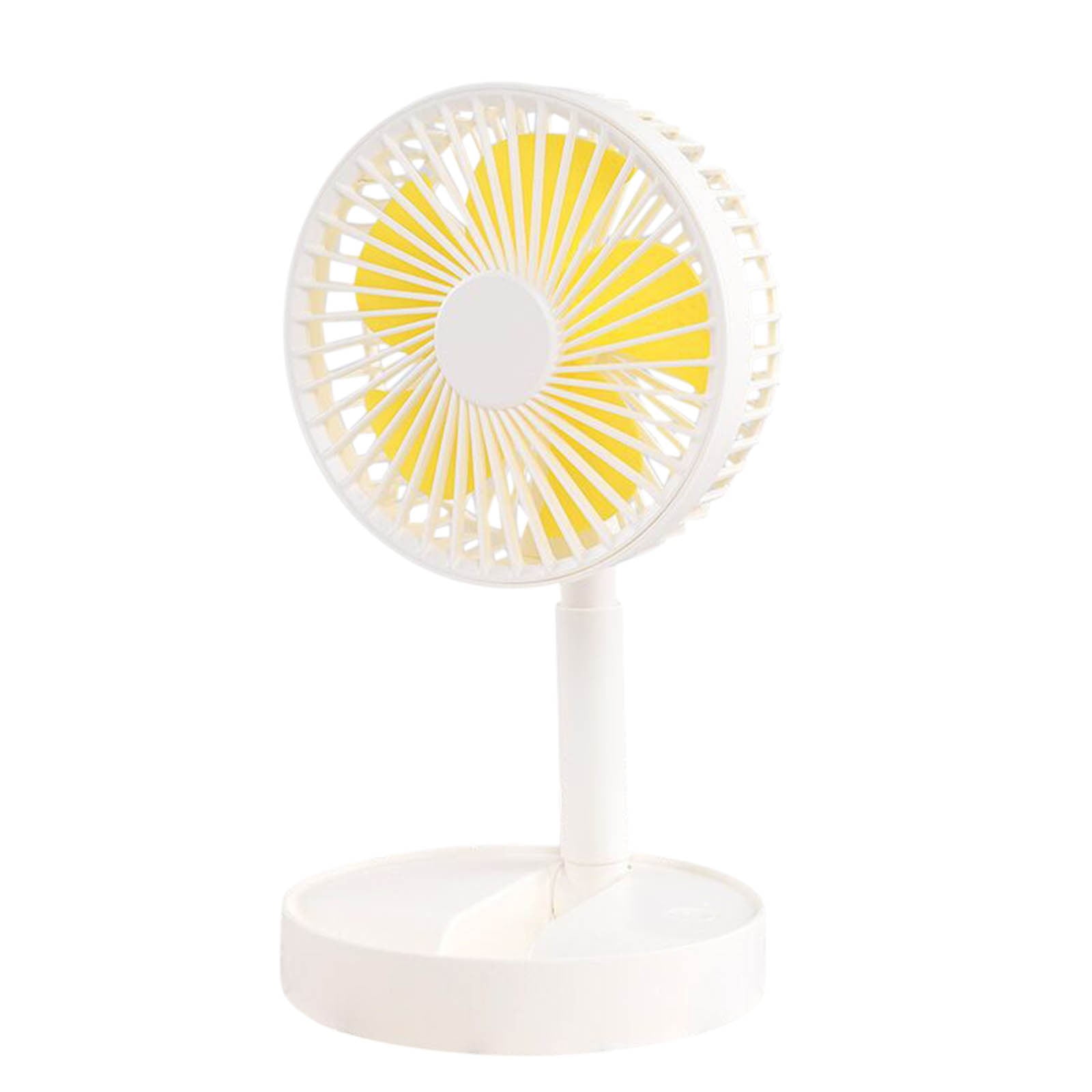 ESULOMP Battery Operated Portable Foldable Standing Fan Rechargeable ...