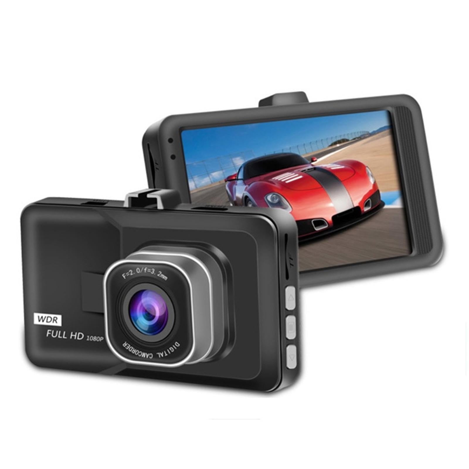 ESULOMP Full HD 1080P Dash Cam Video Recorder Driving for Front and ...