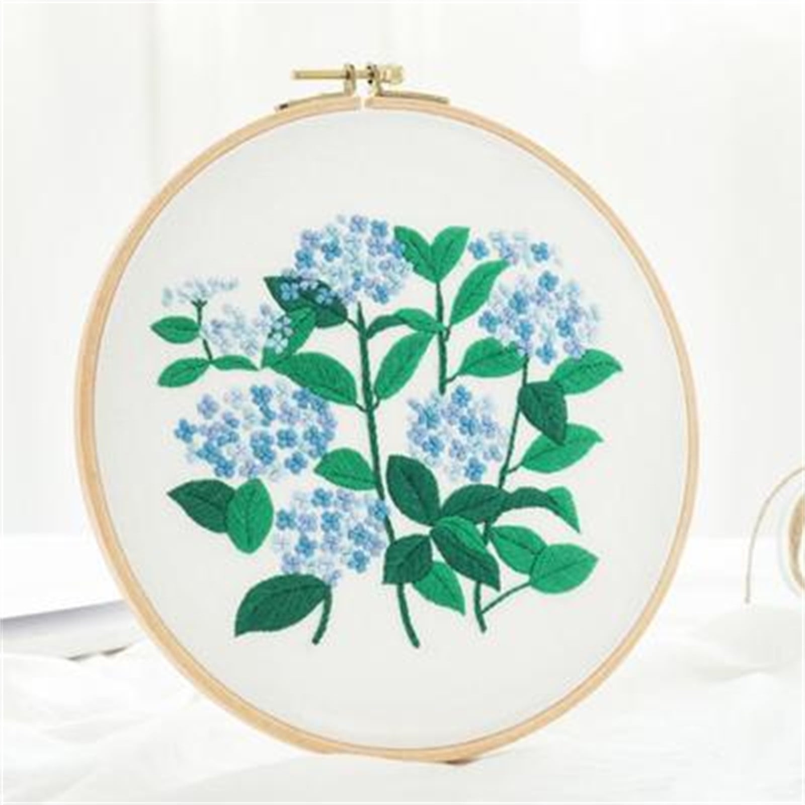 ESULOMP Full Range of Embroidery Stitch Stamped Embroidery Cloth with ...