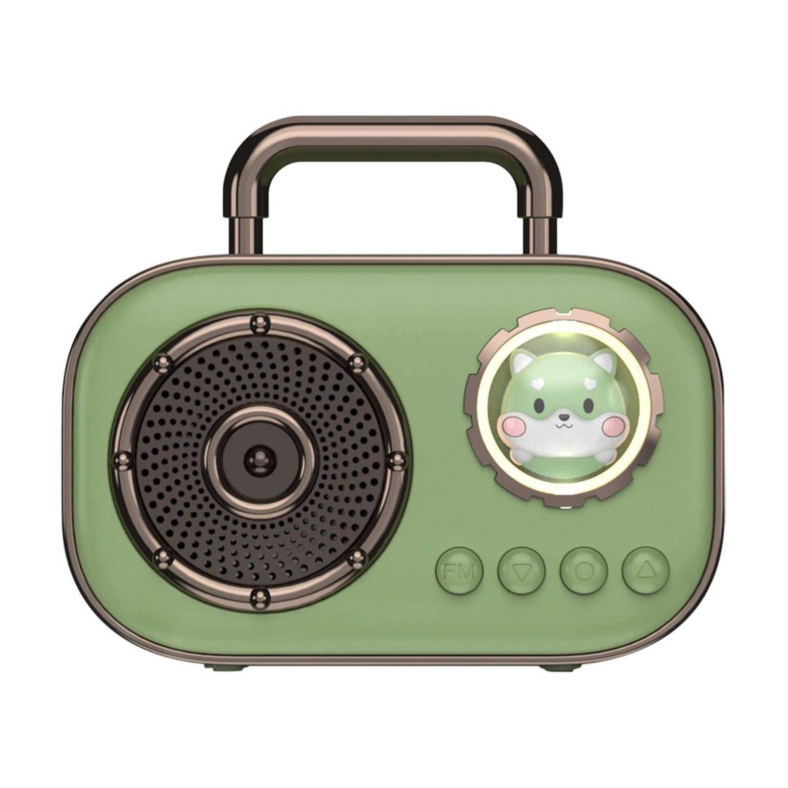 ESULOMP Portable Retro Speaker, Bluetooth Sound System, Small Portable ...