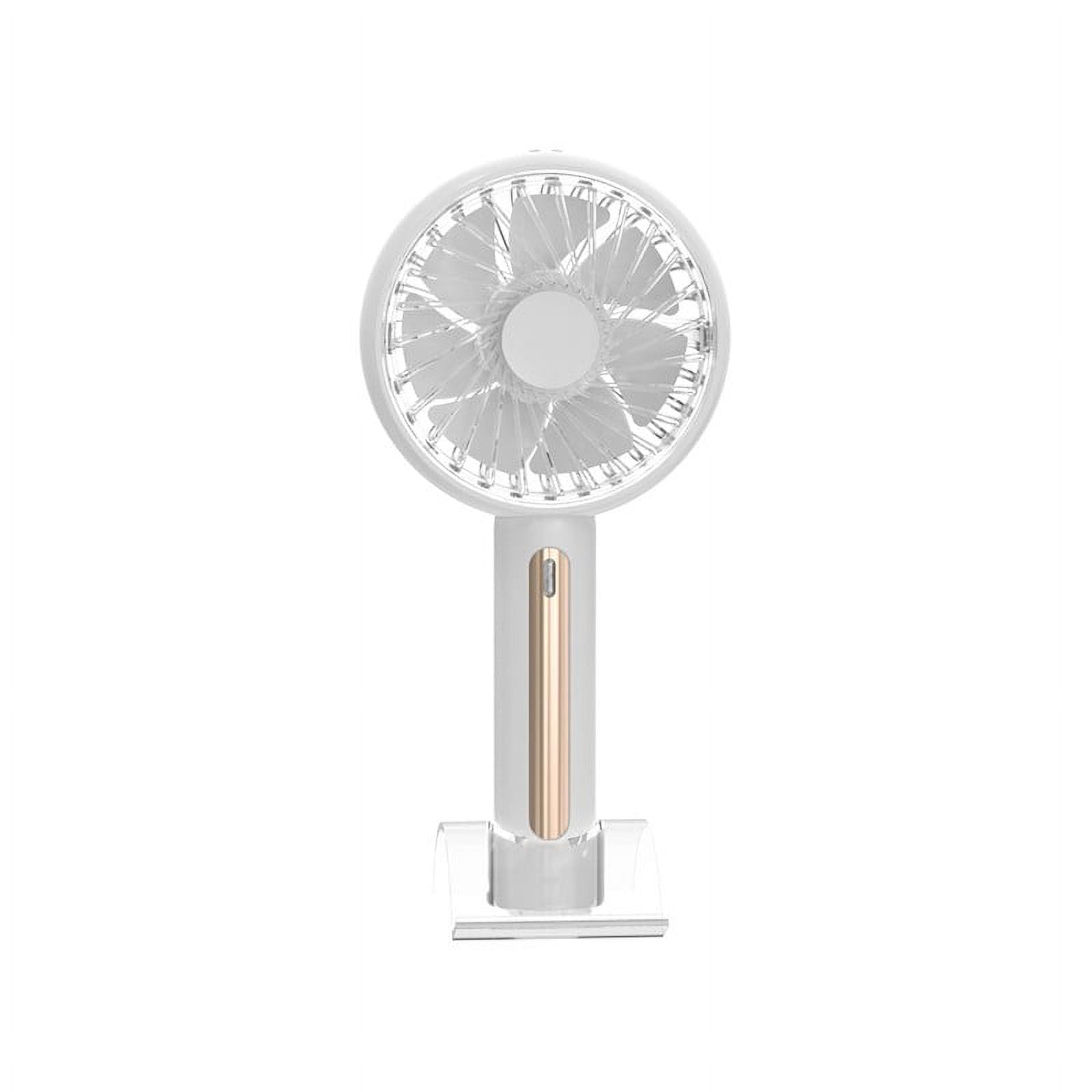 ESULOMP Rechargeable Handheld Usb Fan with Strong Wind Mini Mute ...
