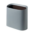 ESULOMP Slim Plastic Trash Can Recycle Trash Can Bin Slim Garbage Bin ...
