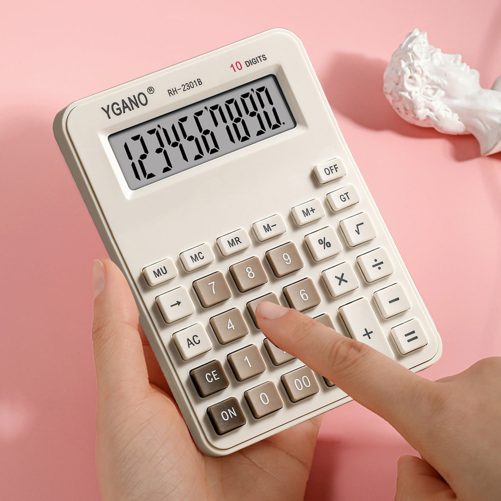 ESULOMP Standard Function Basic Calculator, Digits Desktop Calculator ...