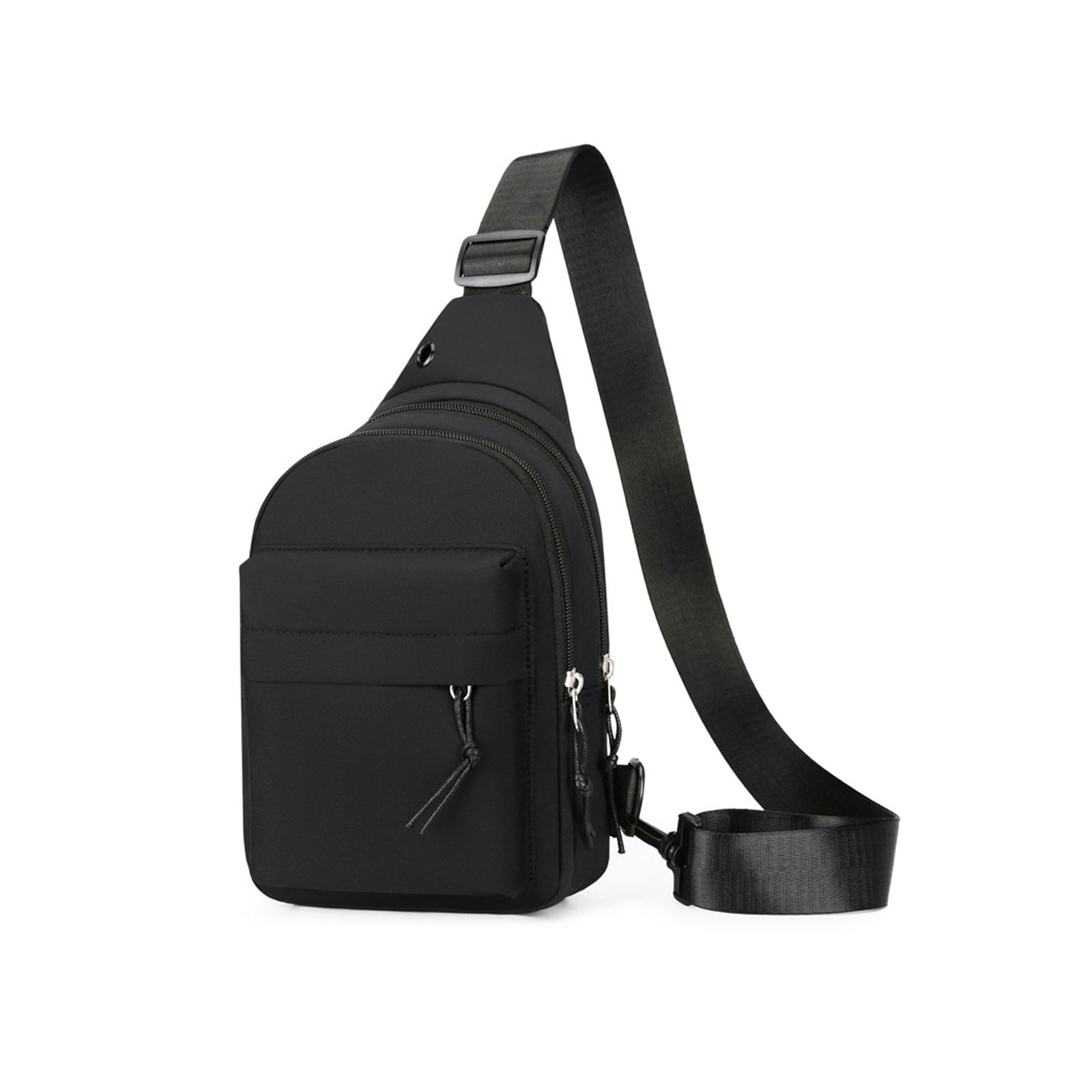 ESULOMP Strap Bag Crossbody Backpack with Headphone Hole Strap Backpack ...