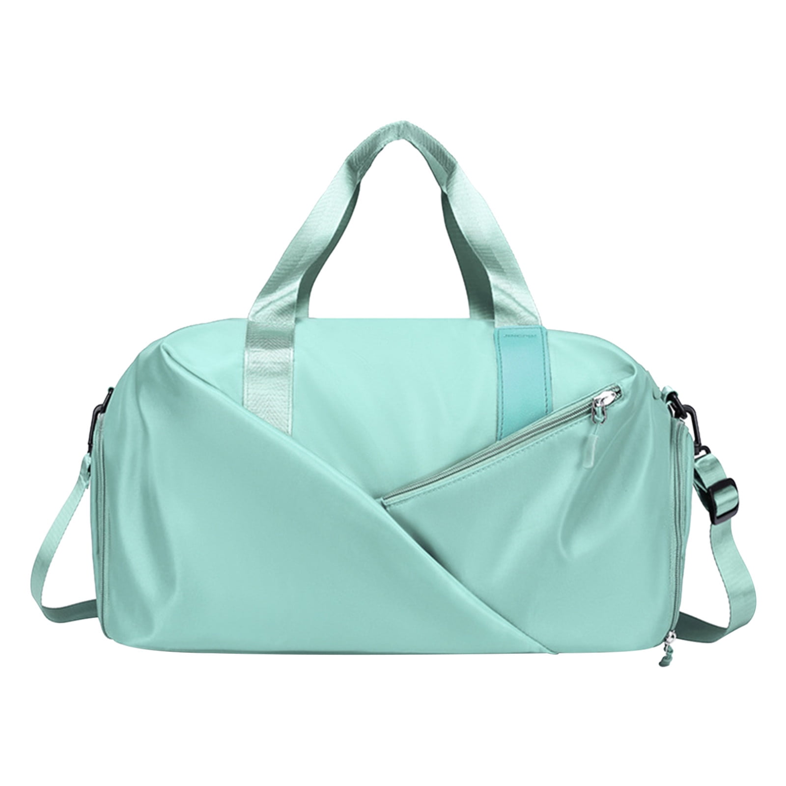 ESULOMP Gym Bag with Shoes Compartment and Wet Pocket, Travel Duffel ...