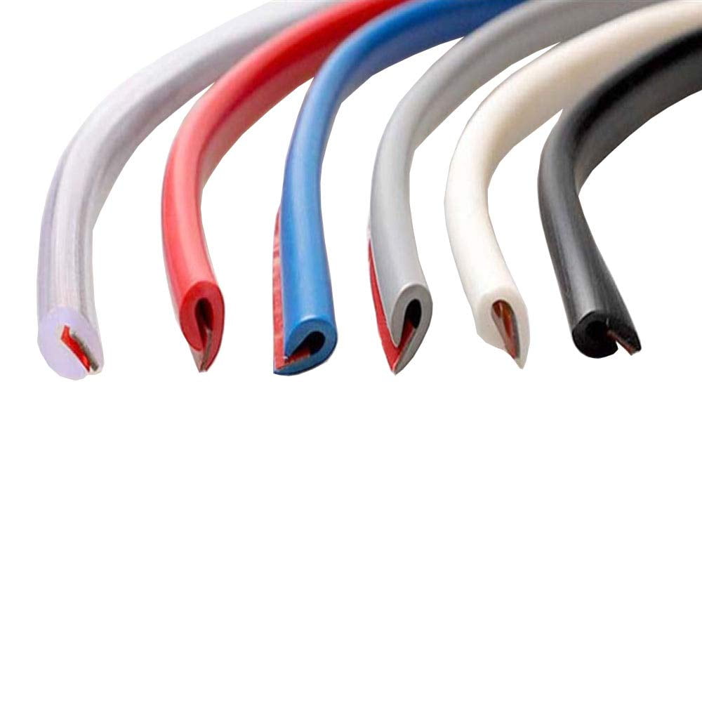 ESUPPORT 16ft 5M U Shape Car Door Moulding Rubber Scratch Protector ...