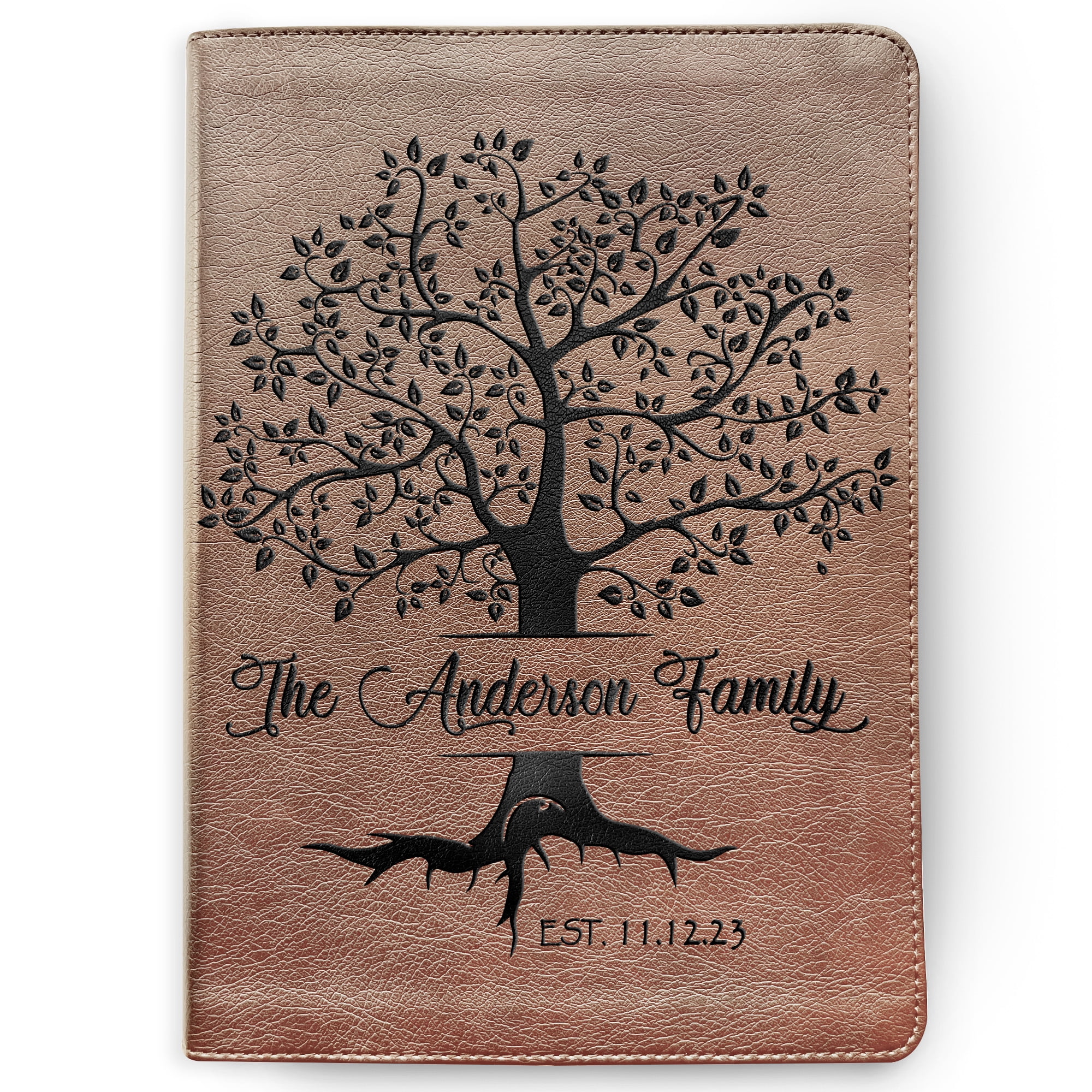 ESV Family Bible, Custom Engraved ESV Single Column Journaling Bible ...
