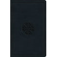 ESV Large Print Value Thinline Bible (Trutone, Navy, Mosaic Cross ...