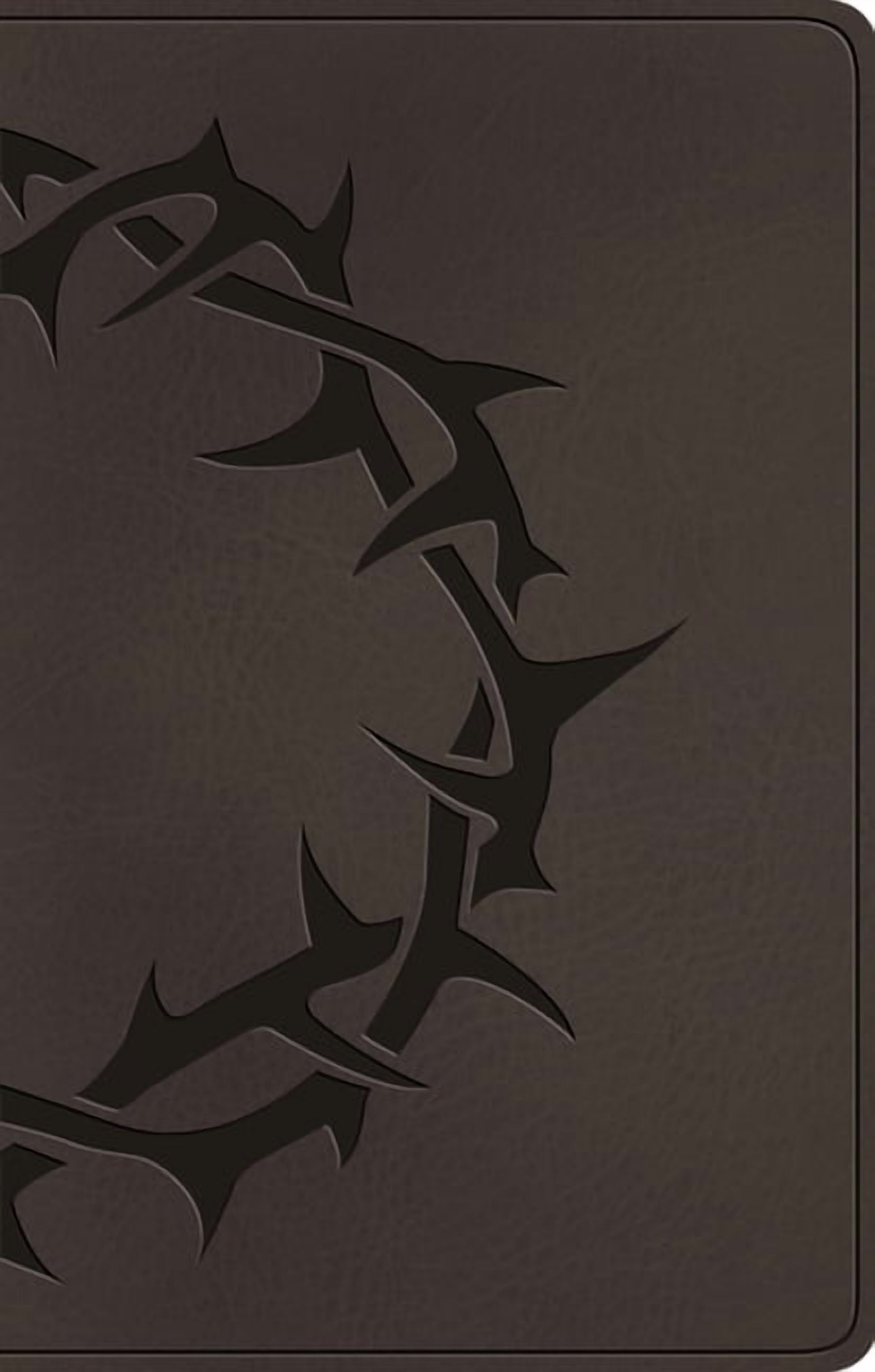 ESV Premium Gift Bible (Trutone, Charcoal, Crown Design), (Hardcover ...