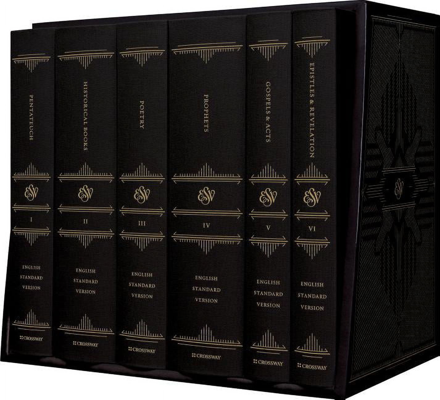 ESV Reader's Bible, Six-Volume Set: With Chapter and Verse Numbers ...
