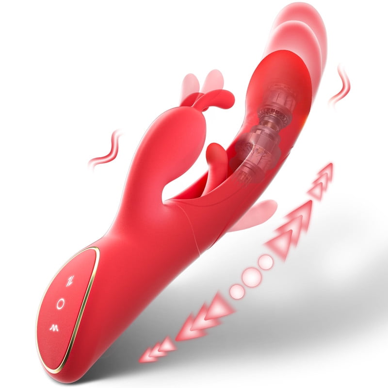 ESVOW Female Sex Toys Thrusting Rabbit Vibrator for Women with 7 ...