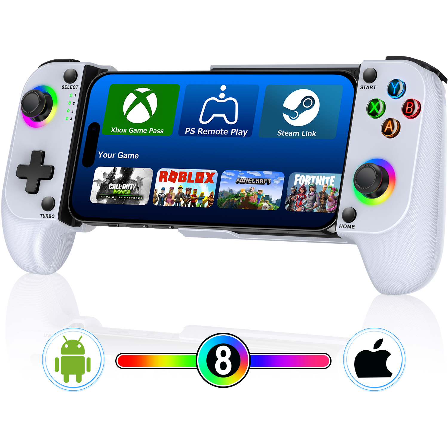 GameSir X2 Bluetooth Gamepad for Android & iOS, Supports Xbox Cloud ...
