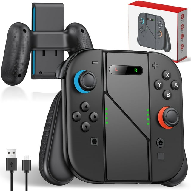 ESYWEN Switch 2 Joy Cons Grip, Charger for Nintendo Switch 2 Joy Cons ...