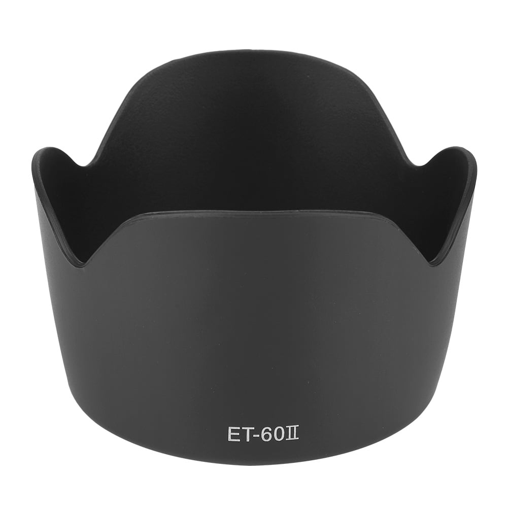 ET-60II Camera Mount Lens Hood for Canon 75-300mmf 4-5.6III USM/EF S 55 ...