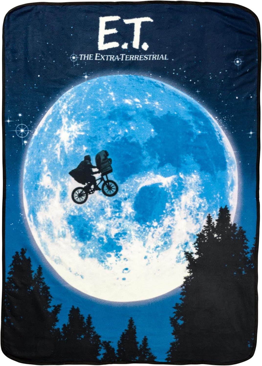 Silver Buffalo ET The Extra-Terrestrial Moon Bike Movie Poster 45" x 60 ...