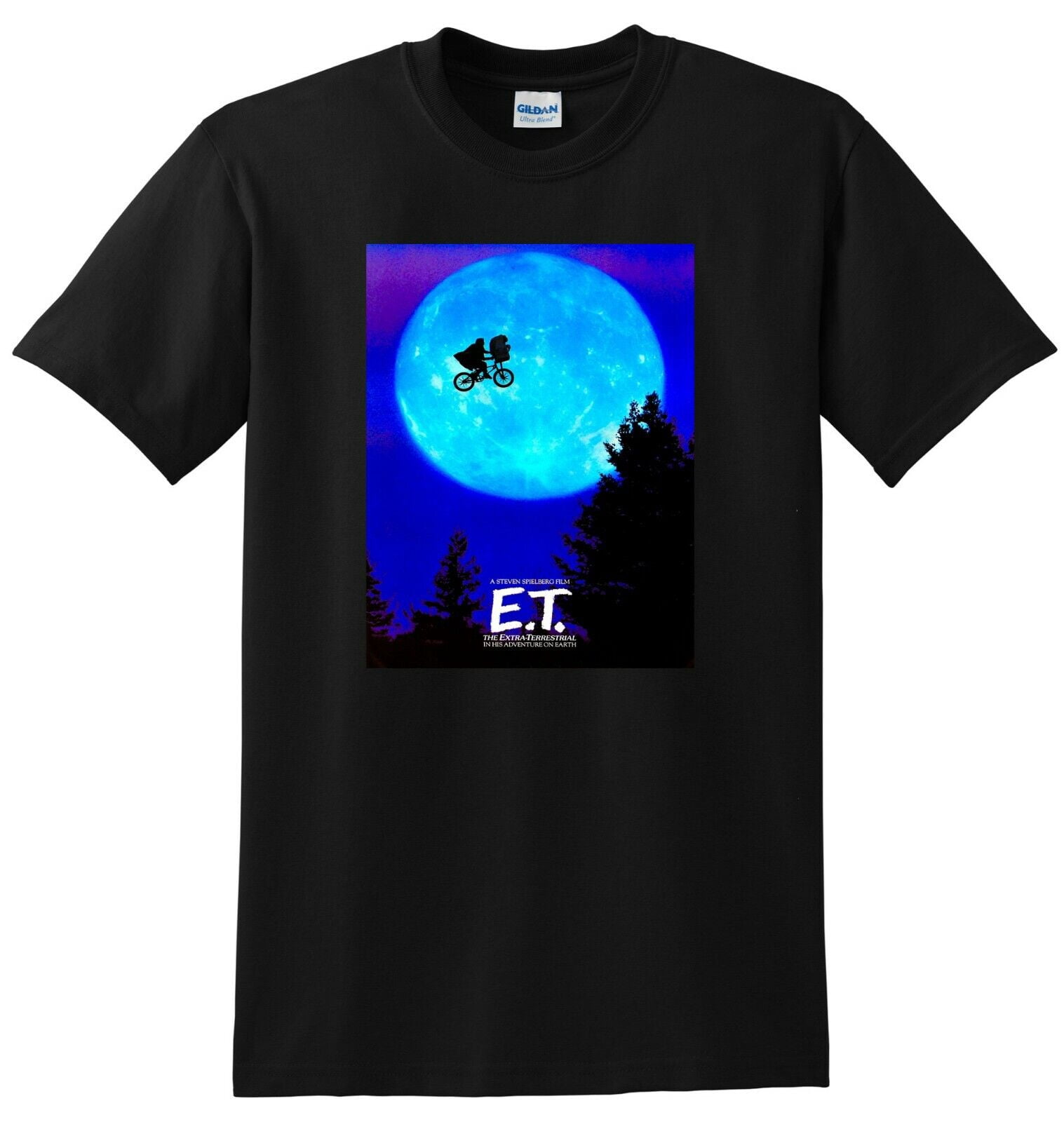 ET T SHIRT extra terrestrial 4k bluray dvd cover poster tee SMALL ...