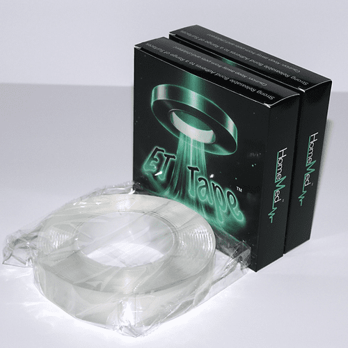 ET Tape, Double Sided Nano Tape Pressure Sensitive Reusable Acrylic ...