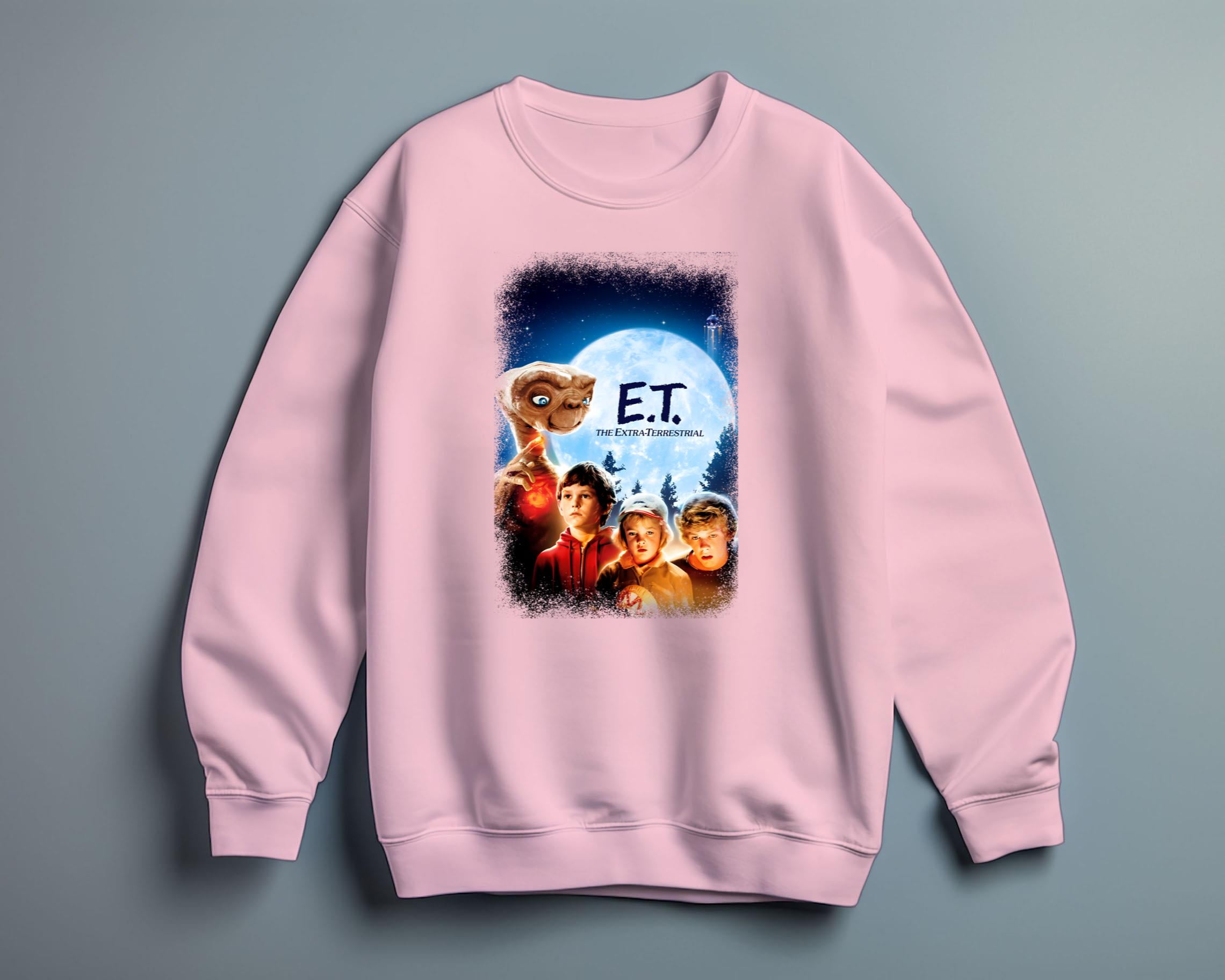 ET the Extra-Terrestrial (1982) Movie Poster Inspired T-Shirt Retro 80s Tee-TH55783 - Walmart.com
