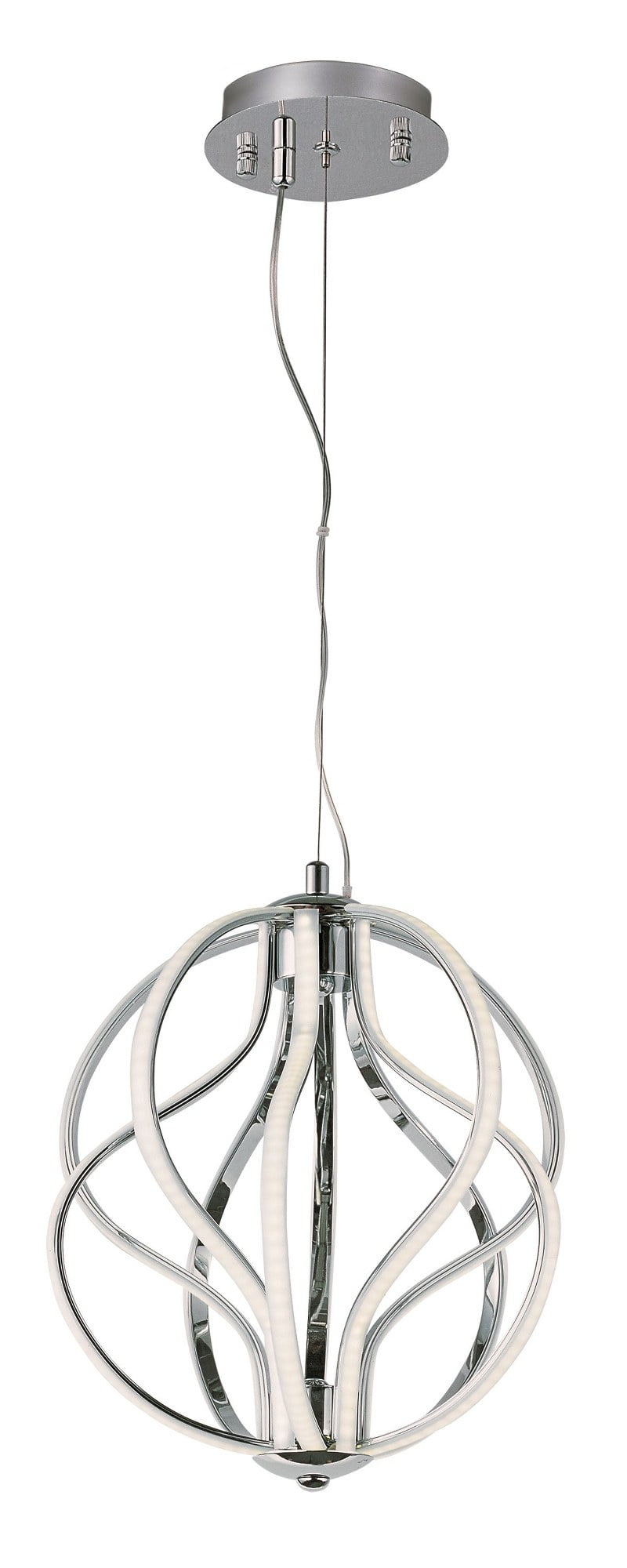 ET2 E21172-PC Aura LED Polished Chrome Pendant Ceiling Light - Walmart.com