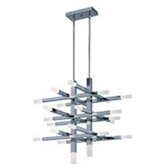 ET2 Lighting - Pearl - 18W 3 LED Suspension Pendant In contemporary ...