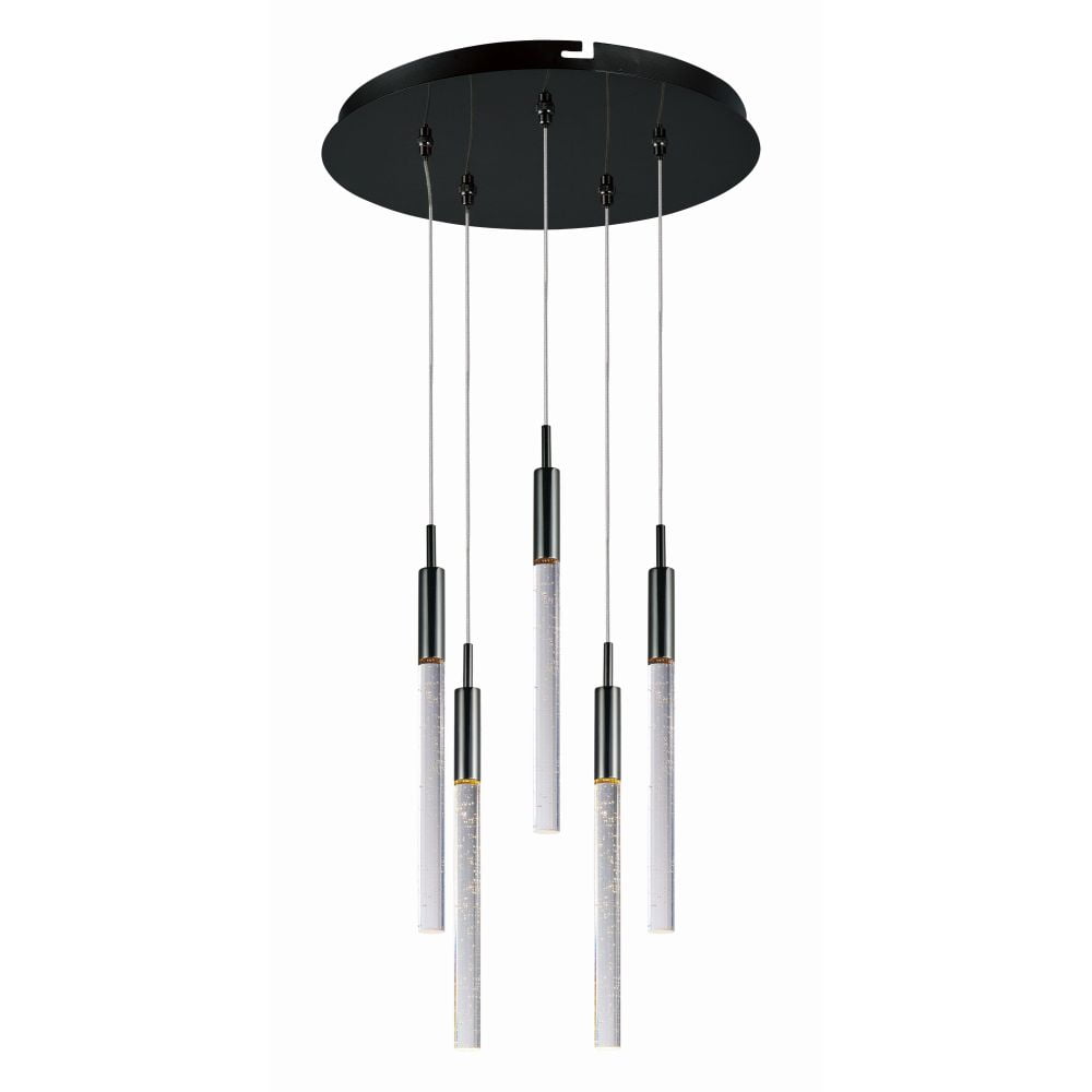 ET2 Scepter 5-Light LED Pendant - Black Chrome - E32775-91BC - Walmart ...