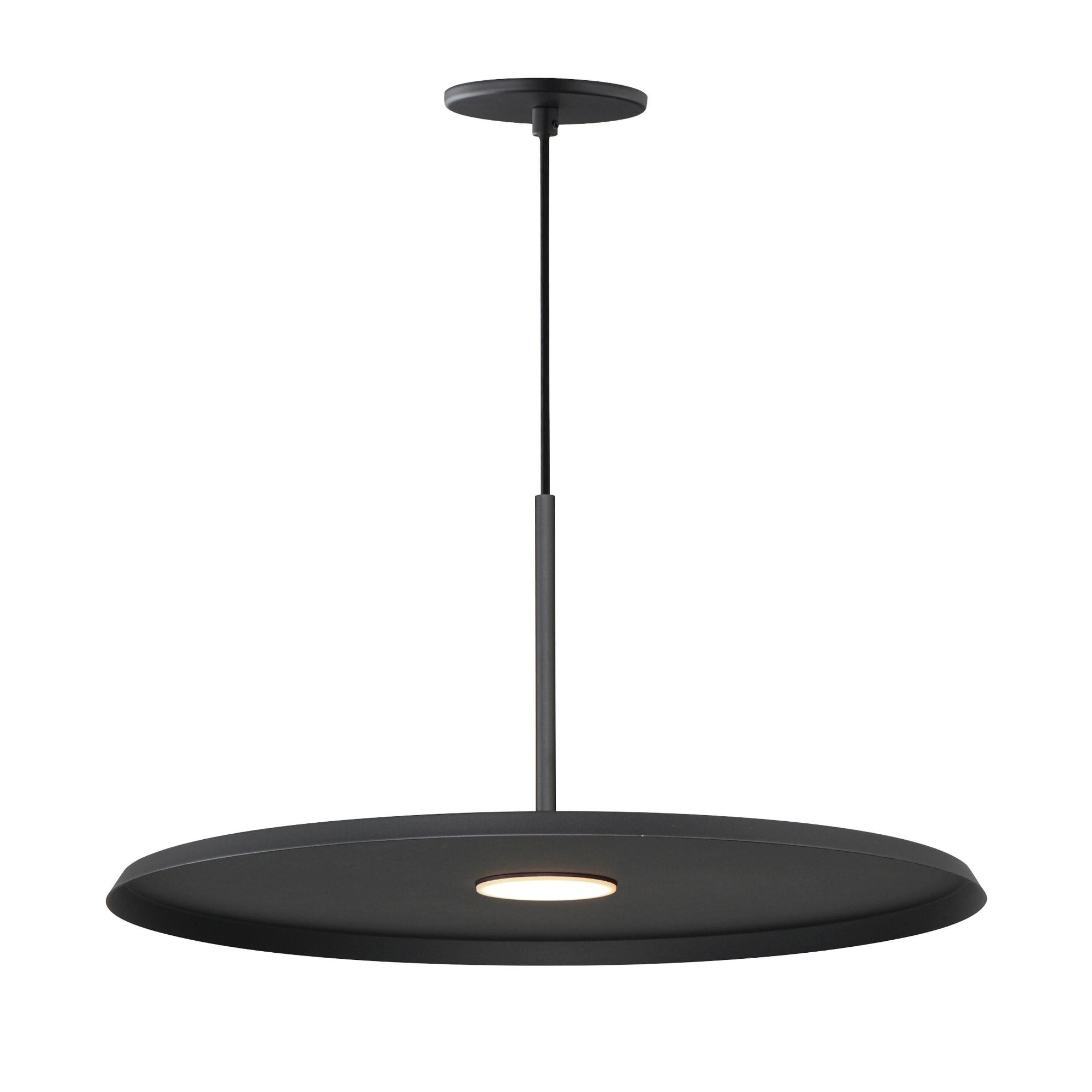 E34002-BK-ET2 Lighting-Berliner - 12W 1 LED Pendant-9 Inches Tall and 19.75 Inches Wide-Black ...