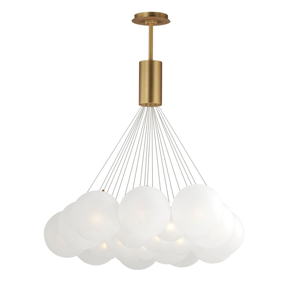 ET2 Lighting - Burst - 36W 20 LED Pendant-59.25 Inches Tall and 35.25 ...